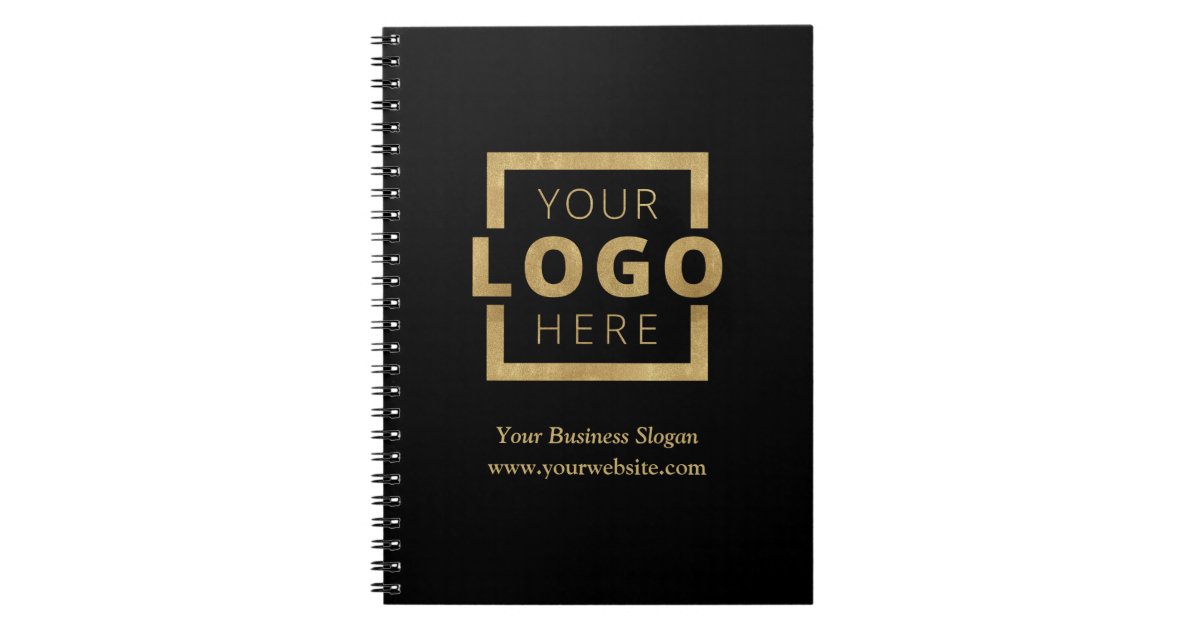 Custom Company Logo Business Promotional Gift Notebook | Zazzle.com