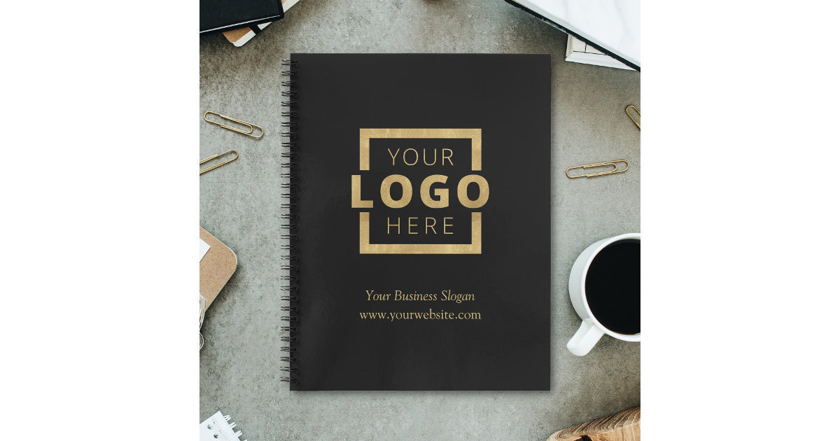 Custom Company Logo Business Promotional Gift Notebook | Zazzle