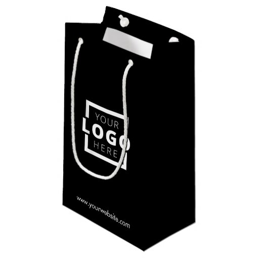 Custom Company Logo Business Promotional Gift Small Gift Bag | Zazzle