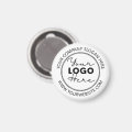 Custom Company Logo Business Promotional Magnet | Zazzle