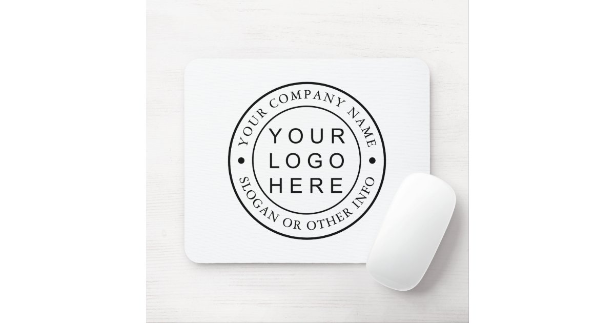 Custom Company Logo Business Promotional Mouse Pad | Zazzle