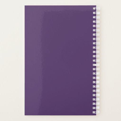 Custom Company Logo Business Promotional Purple Planner | Zazzle