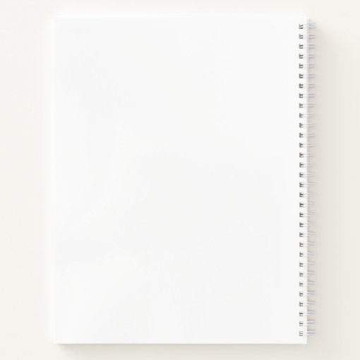 Custom Company Logo Business Promotional White Notebook | Zazzle