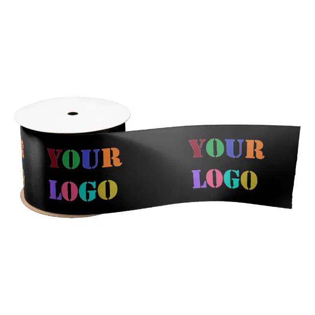 Custom Company Logo Business Ribbon Template | Zazzle