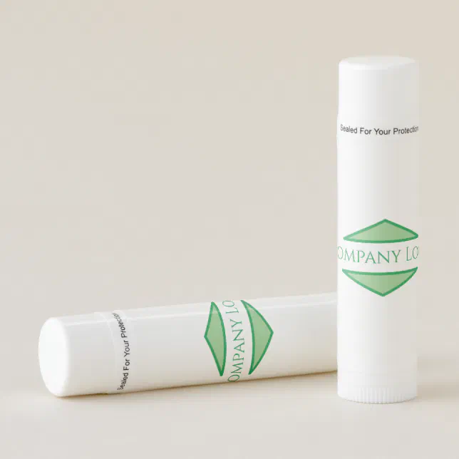 Custom Company Logo Chapstick, Watermelon Lip Balm | Zazzle