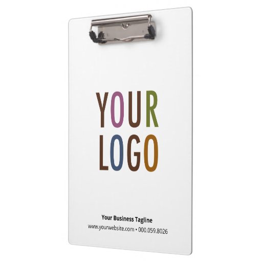 Custom Company Logo Clipboard Acrylic Promotional | Zazzle