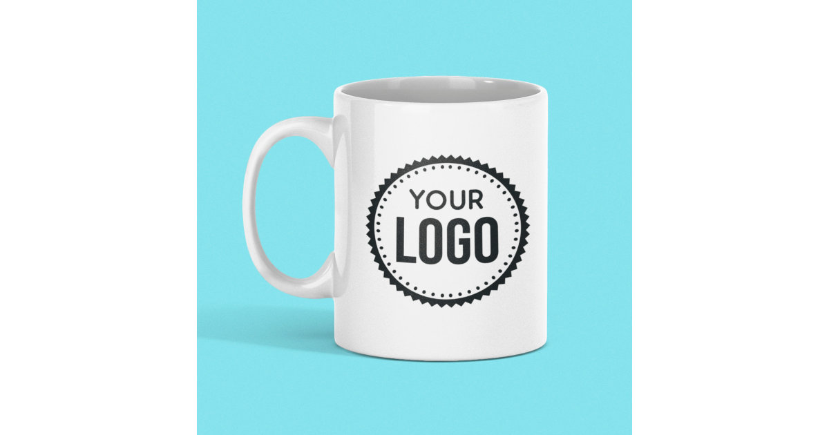 Custom Company Logo Coffee Mug | Zazzle