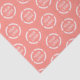 Custom company logo coral branded tissue paper | Zazzle
