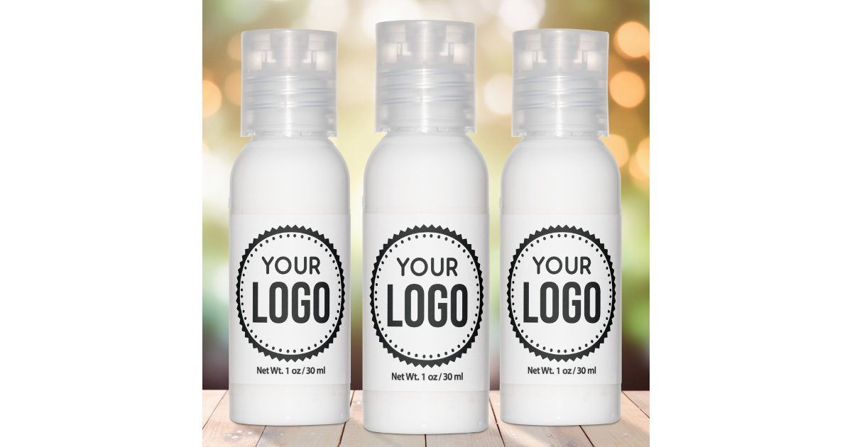Custom Company Logo Hand Lotion | Zazzle