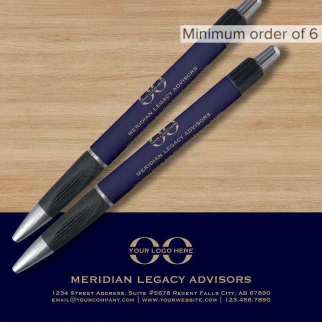 Custom Company Logo Pen | Zazzle