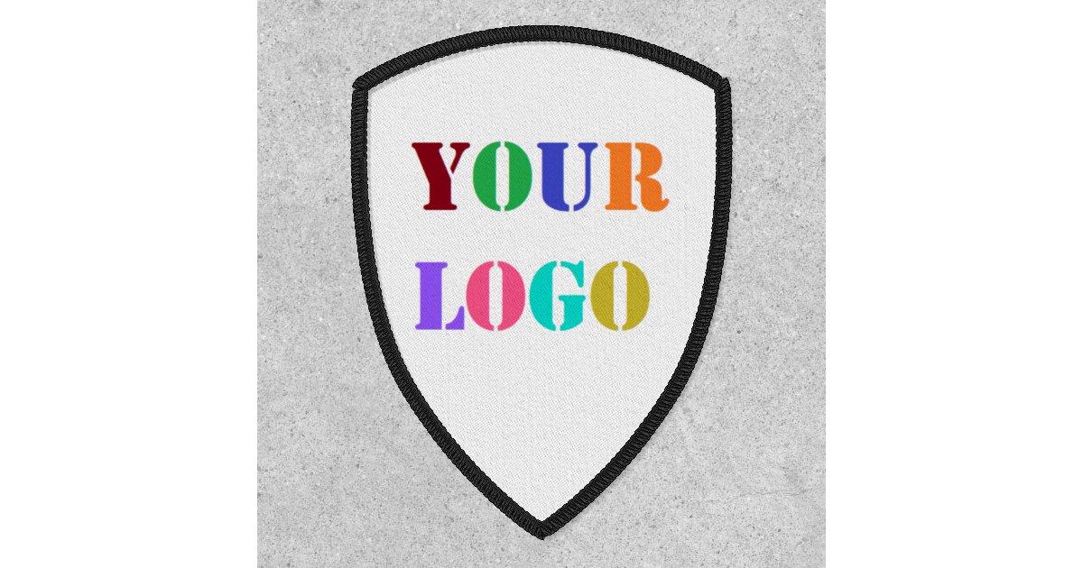Custom Company Logo Personalized Business Patch | Zazzle