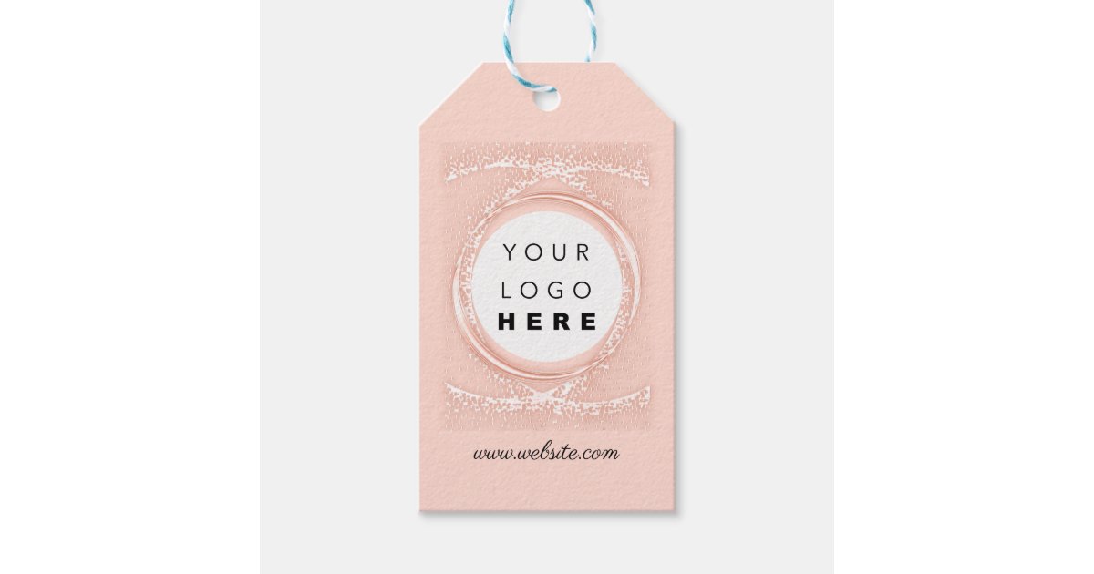 Custom Company Logo Product Description Price Tag1 Gift Tags | Zazzle