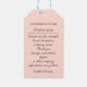 Custom Company Logo Product Description Price Tag1 Gift Tags | Zazzle