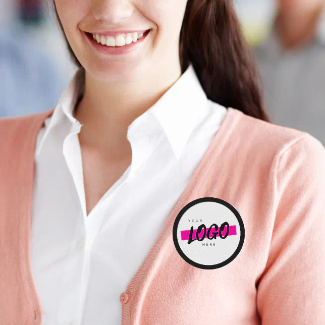 Custom Company Logo Promotional Business logo Patch | Zazzle