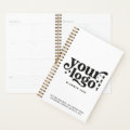 Custom Company Logo Promotional Weekly & Monthly Planner | Zazzle