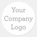 Custom Company Logo Sticker | Zazzle