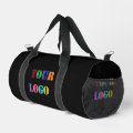 Custom Company Logo Your Business Duffle Bag | Zazzle