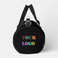 Custom Company Logo Your Business Duffle Bag | Zazzle