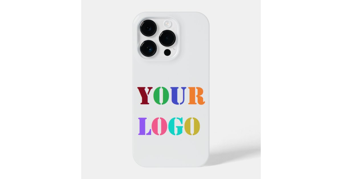 Custom Company Logo Your Business iPhone Case | Zazzle