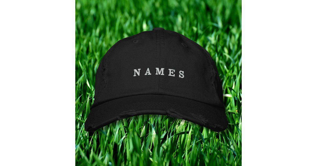 Custom Company Name Business Employee Staff Embroidered Baseball Cap ...