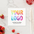 Custom Company Promotional Business Logo Branded Napkins | Zazzle