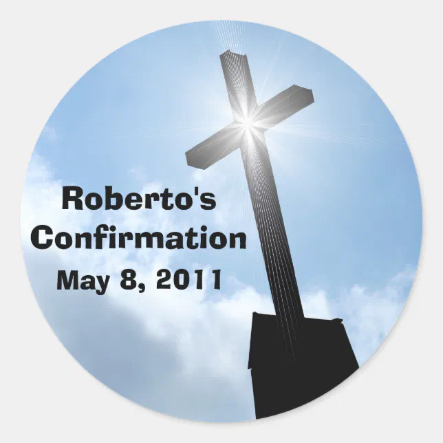 Custom Confirmation Seals Stickers | Zazzle