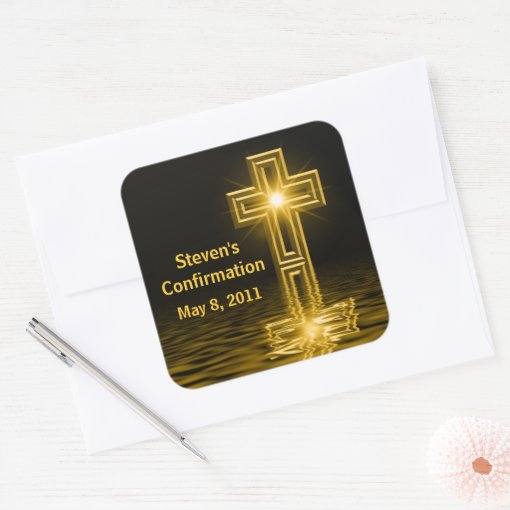 Custom Confirmation Stickers | Zazzle