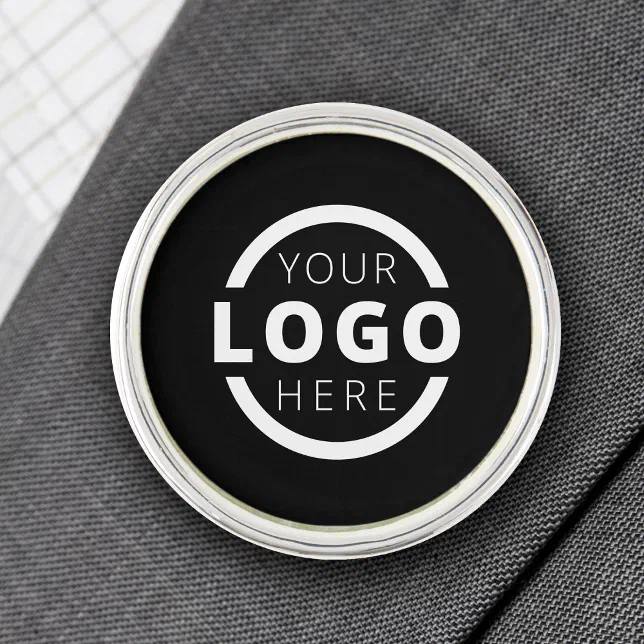 Custom Corporate Business Logo Employee Staff Lapel Pin | Zazzle