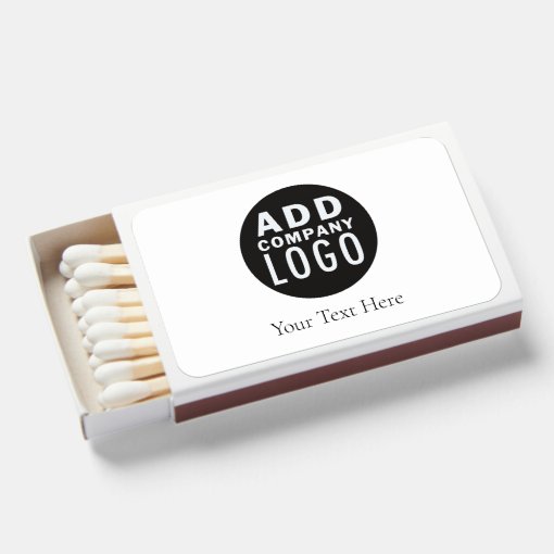 Custom Corporate Business Logo Matchboxes | Zazzle