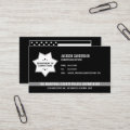 Custom Corrections Officer Logo Badge Business Card | Zazzle