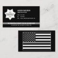 Custom Corrections Officer Logo Badge Business Card | Zazzle