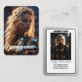 Custom Coscards | Minimalist Cosplay Trading Cards | Zazzle