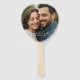Custom Couple Photo Simple Hand Fan | Zazzle