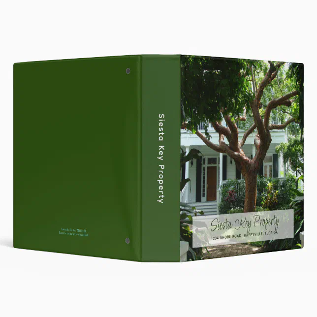 Custom Cover Property Manager Photo Binder | Zazzle