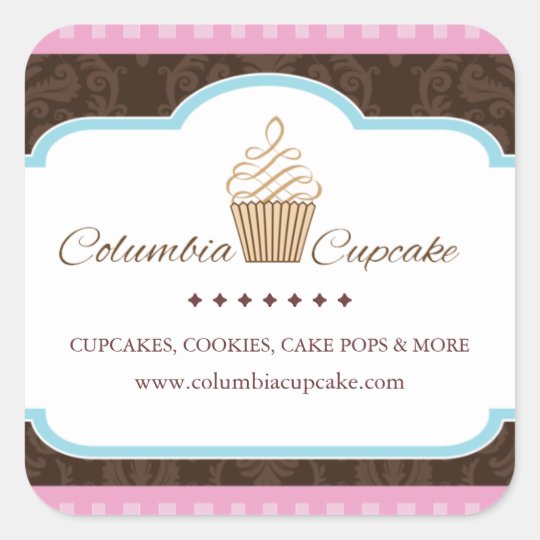 Custom Cupcake Packaging Stickers | Zazzle.com
