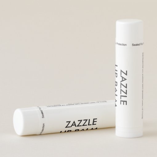 Custom Customizable Cake Flavor Lip Balm Template | Zazzle