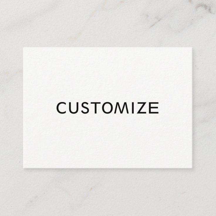 Custom Customize Blank Business Logo Business Card | Zazzle