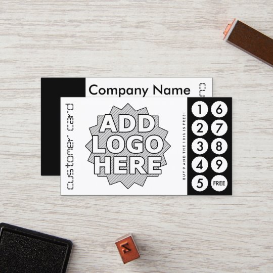 custom cut out punch cards | Zazzle.com