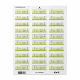 Custom Cute Family Return Address Labels | Zazzle