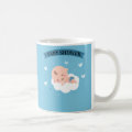 CUSTOM Cute Light Blue Baby Shower Coffee Mug | Zazzle