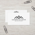 Custom Dark Black And White Real Estate Agent Business Card | Zazzle