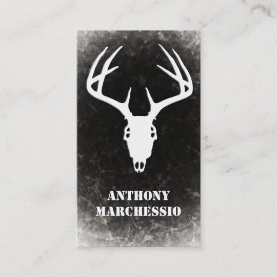 Hunting rifle business card | Zazzle.com