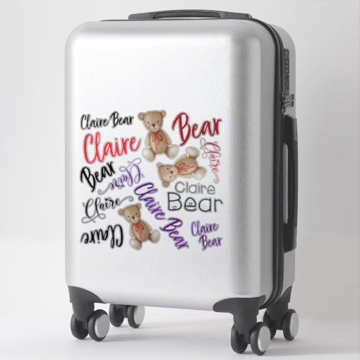 Custom Design for a Sweet Girl Named Claire Sticker | Zazzle
