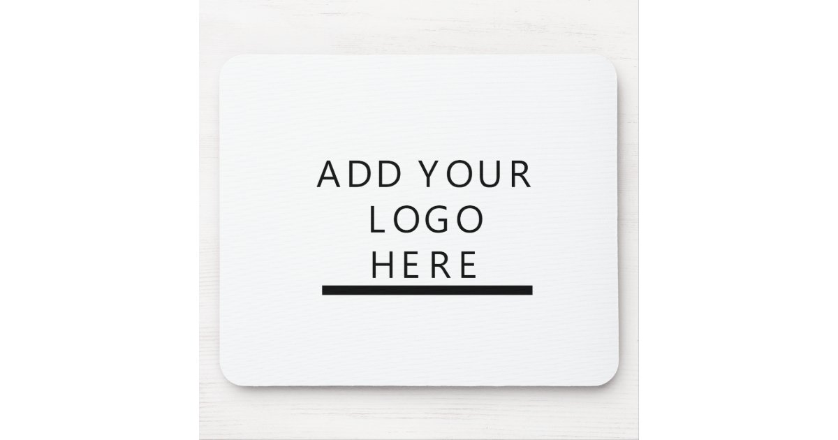 Custom Design Logo Mouse Pad | Zazzle.com
