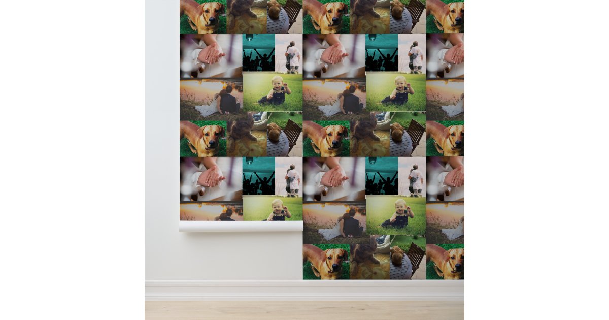 Custom Design Personalized Photo Wallpaper | Zazzle