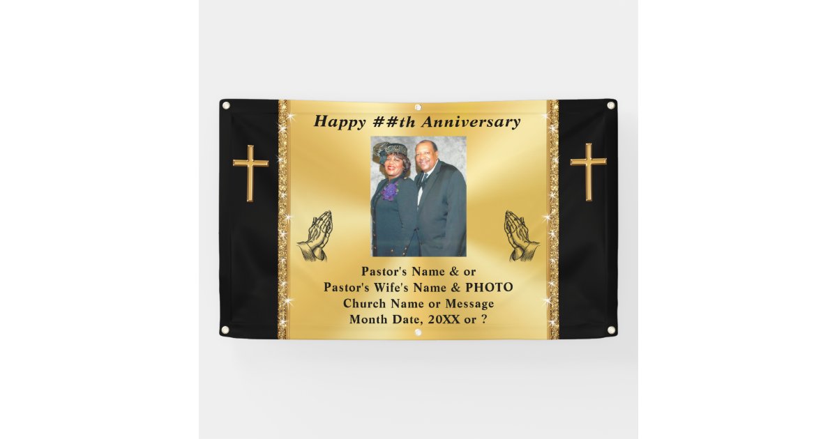Custom Designed Church Banner for Debra | Zazzle