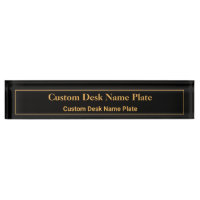 Office Name Plate Template