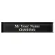 Custom desk name plate for chairman meetings | Zazzle