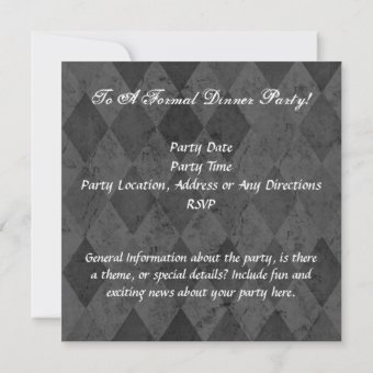 Custom Dinner or Party Invitations | Zazzle