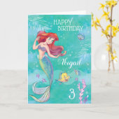 Custom Disney Princess Ariel Under the Sea Card | Zazzle
